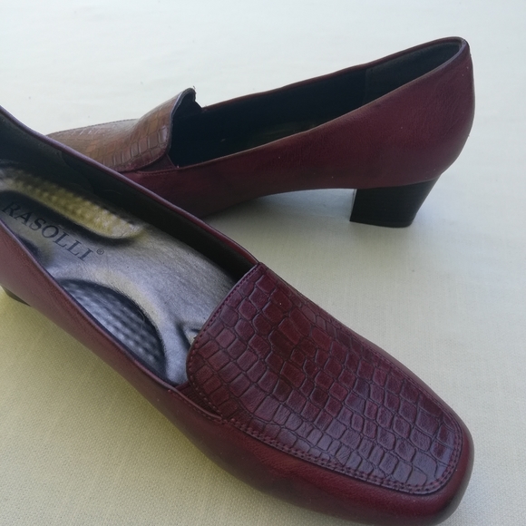 Rasolli | Shoes | Red Crocodile Print Rasolli Shoes | Poshmark